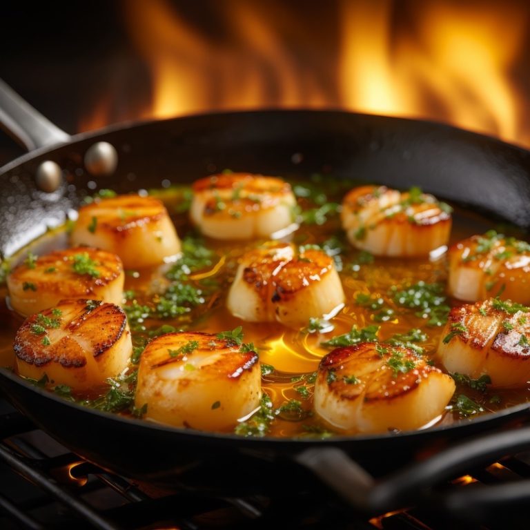 Master the Art of Cooking Scallops – Crispy Outside, Tender Inside